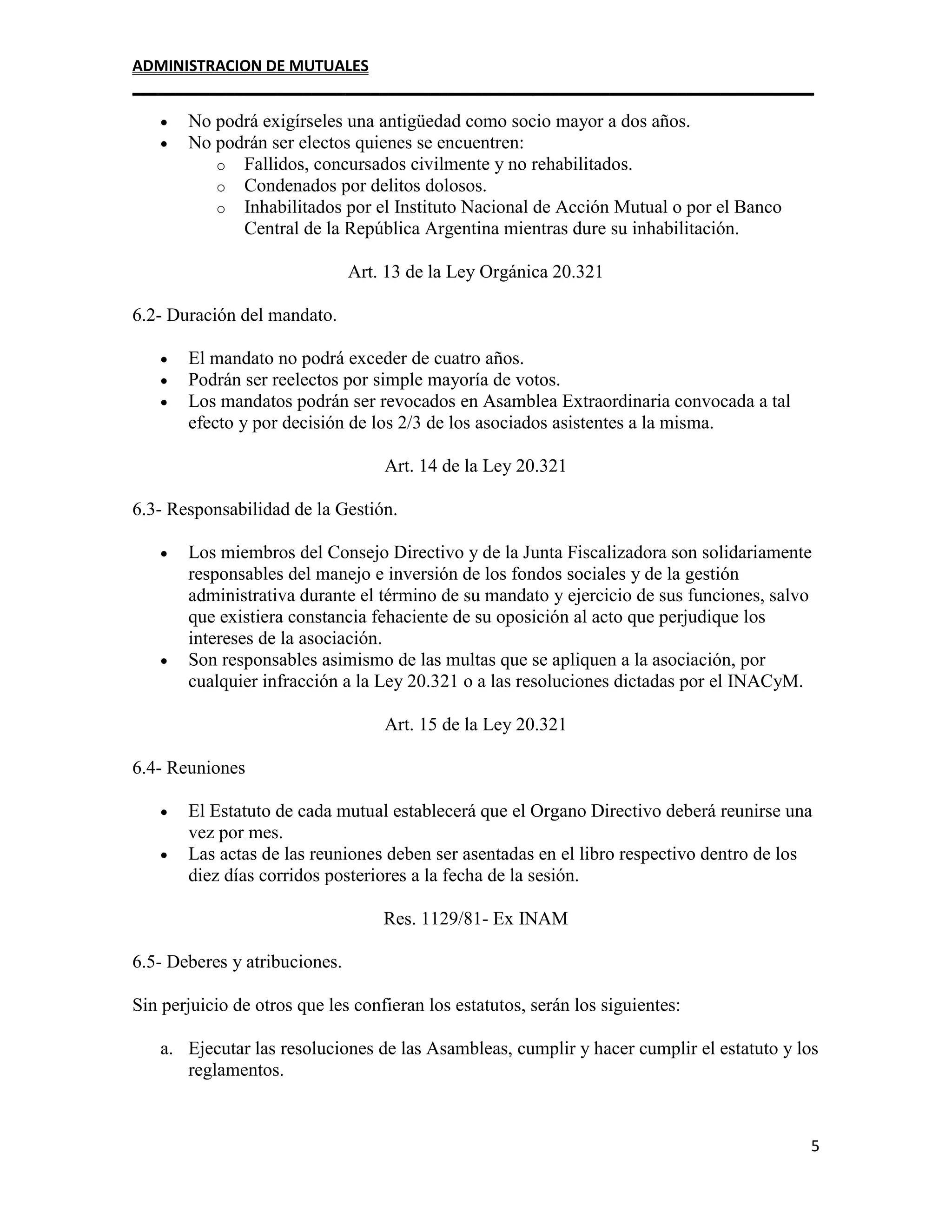 Clase 4 constitucion de mutuales | PDF