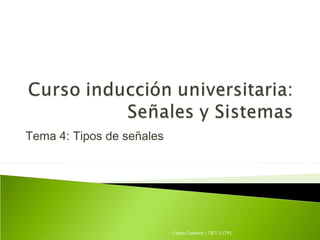 Clase 4 Señales Y Sistemas Ppt