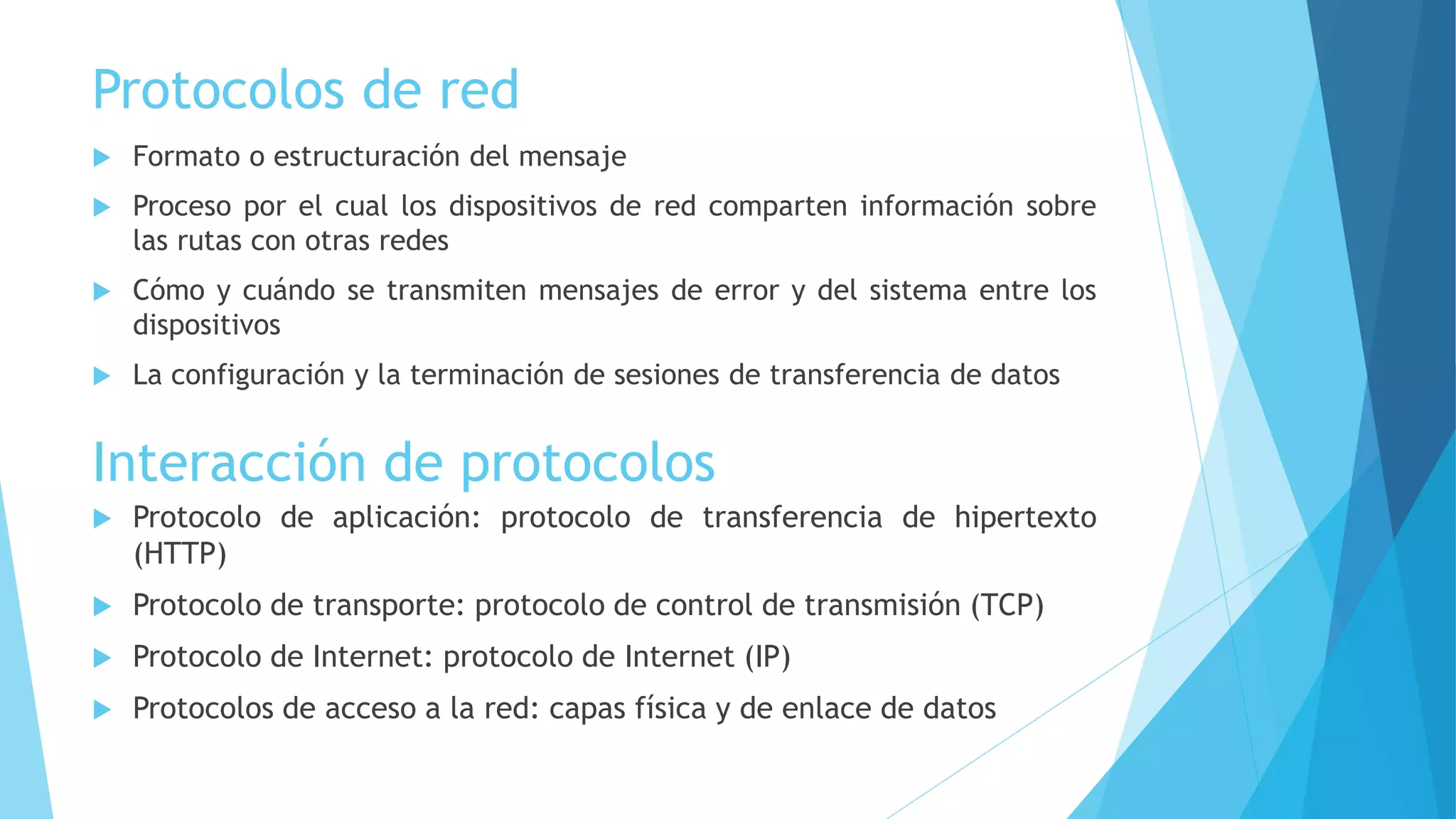 Protocolos y comunicaciones de red | PPT