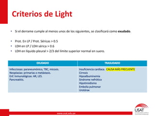 Derrame pleural y Neumotórax | PPT