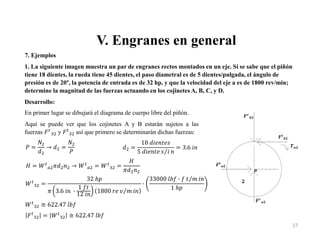 Engranes en General, tipos y características | PDF