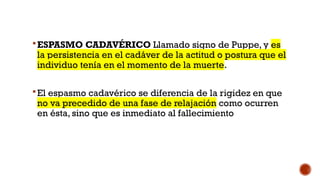 Hallazgos de los principales fenomenos cadavericos.pptx