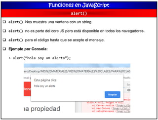 Clase 5 funciones en javaScript | PDF