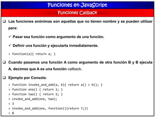 Clase 5 funciones en javaScript | PDF