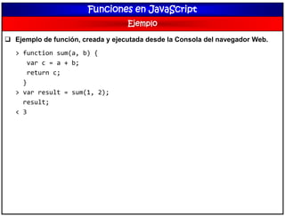 Clase 5 funciones en javaScript | PDF