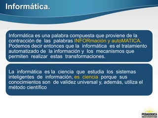 Clase 5 historia de la computacion | PPTX