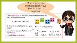 CLASE 5 multiplicacion de 2 cifras en 2 factores. 4°.pptx