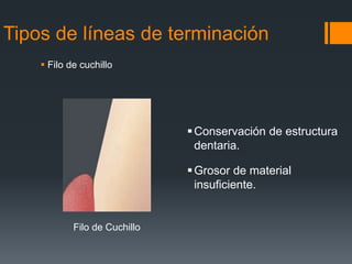 Principios para el tallado de dientes en prótesis | PPTX
