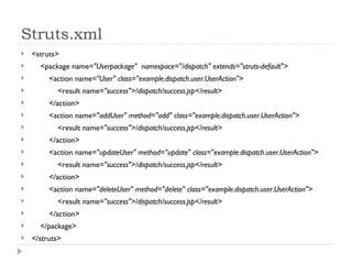 Clase 5 struts2 | PPT | Programming Languages | Computing