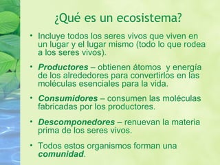 Clase 6 cs. int. ii poblaciones y comunidades | PPT