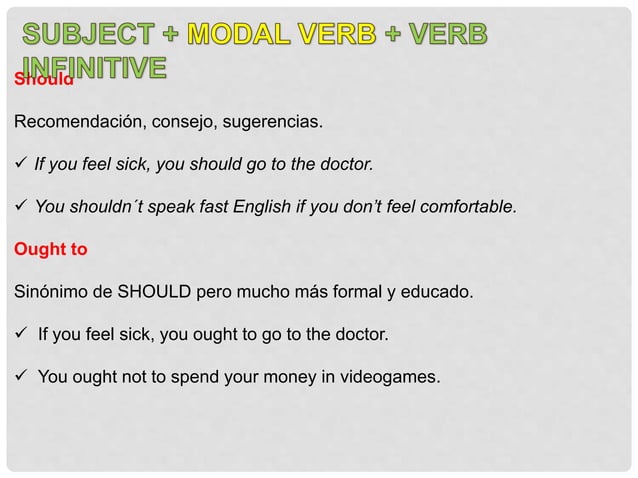 Clase 6 - MODAL AND CONDITIONALS.pptx