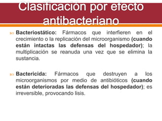 Generalidades de Quimioterapia y Penicilinas | PPTX