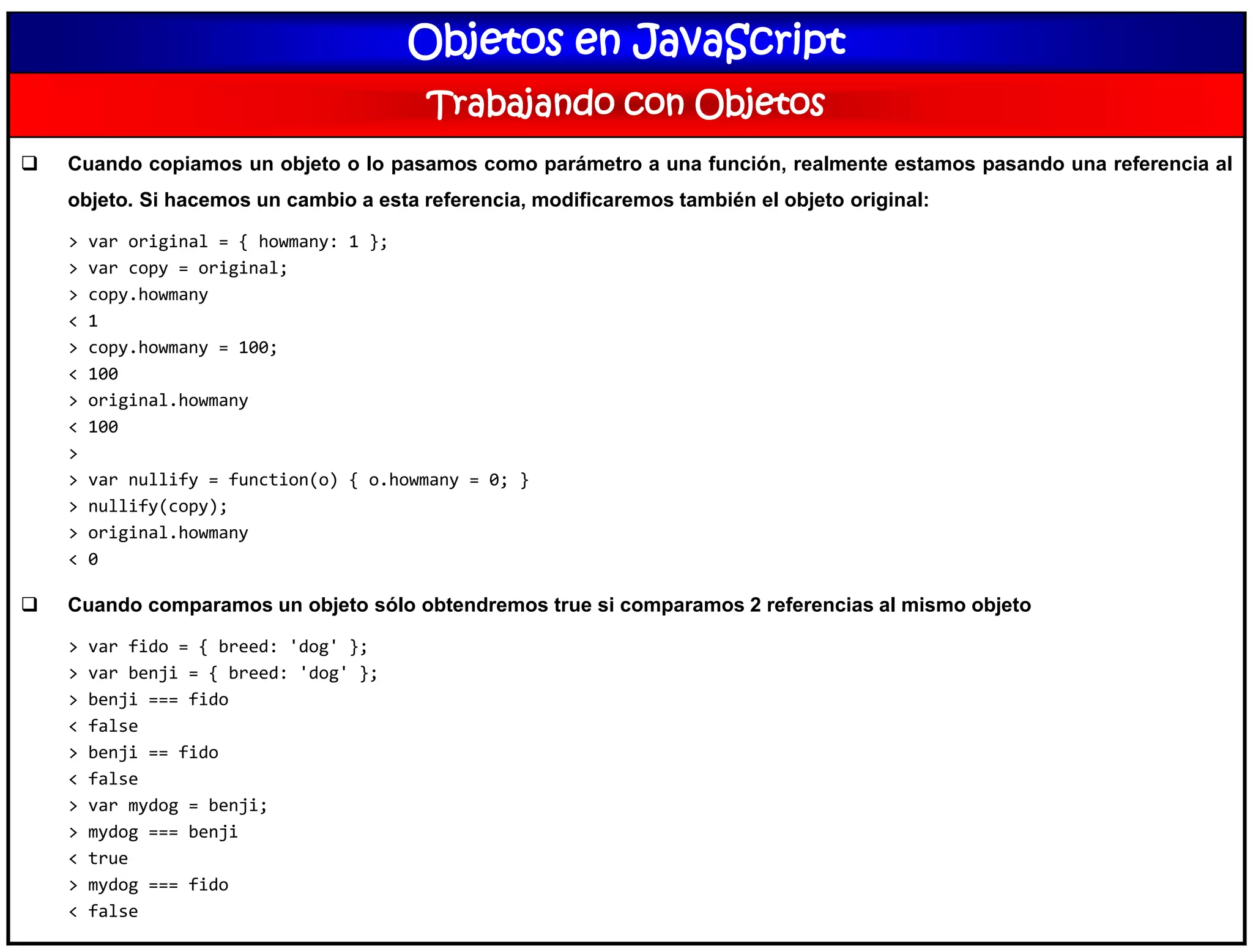 Clase 6 objetos de javaScript | PPT | Descarga Gratuita