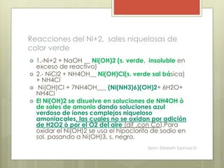 Clase 6 quim.inorganica cualitativa | PPTX