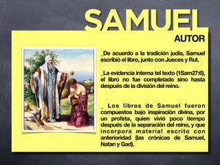 Clase 6 - Libros de Samuel y Reyes | PDF