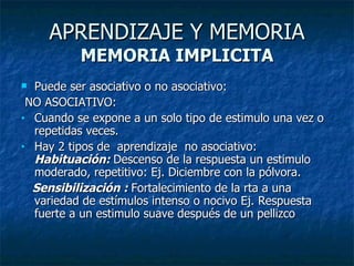 Lenguaje, Aprendizaje y Memoria | PPT