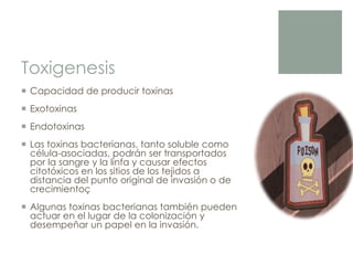 Curso de Microbiología - 07 - Mecanismos de Patogenicidad | PPTX