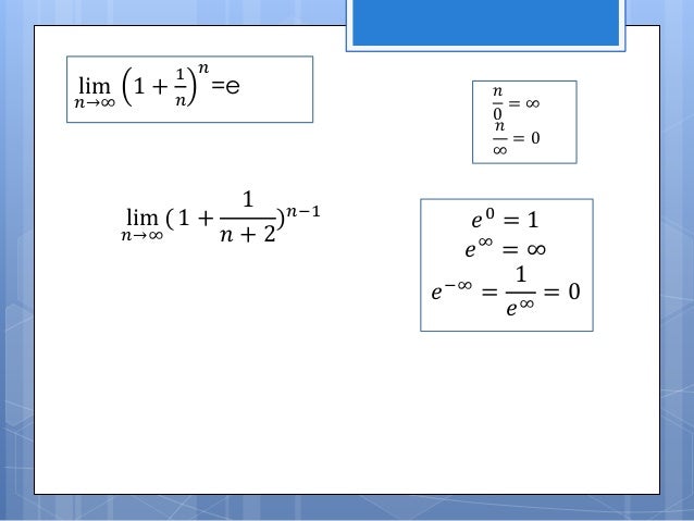 Clase 7 (limites de funciones exponenciales)