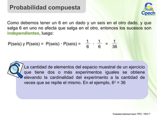 Clase 7 probabilidades ii (1) | PPT | Physics | Science