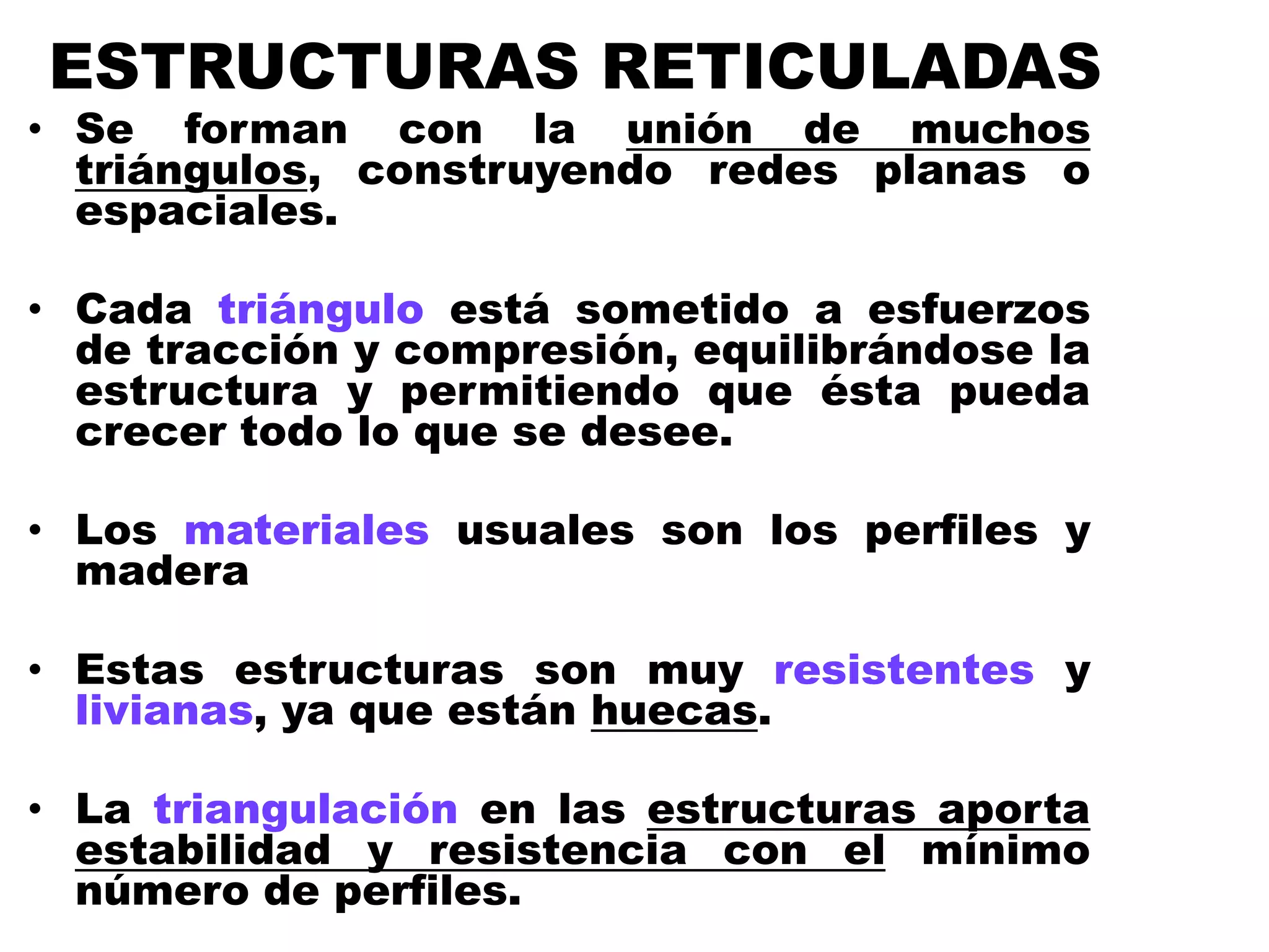 ESTRUCTURAS DE RETICULADO | PDF