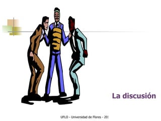Clase 8 - La discusión | PPT
