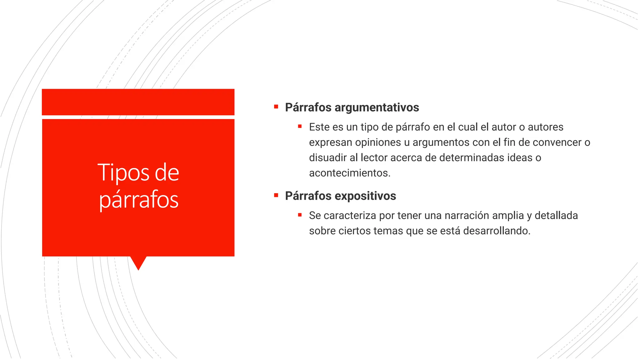 Clase 8 El Parrafo,Un párrafo es la unidad mínima de un texto | PPT