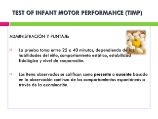Clase 8 escalas valoracio dm normal timp pdms | PPT | Physical Therapy | Wellness