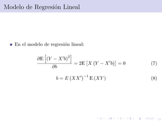 Clase9 Esperanza condicional y modelo de regresión | PDF
