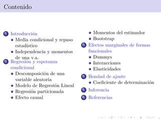 Clase9 Esperanza condicional y modelo de regresión | PDF