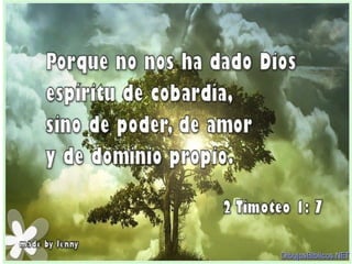 Clase biblica el dominio propio | PPT