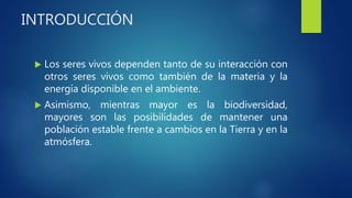 Organización de los seres vivos | PPTX