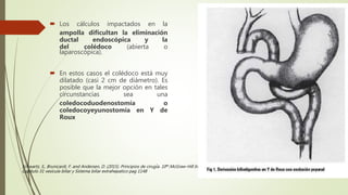 Clase colangitis y coledocolitiasis | PPT