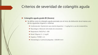 Clase colangitis y coledocolitiasis | PPT
