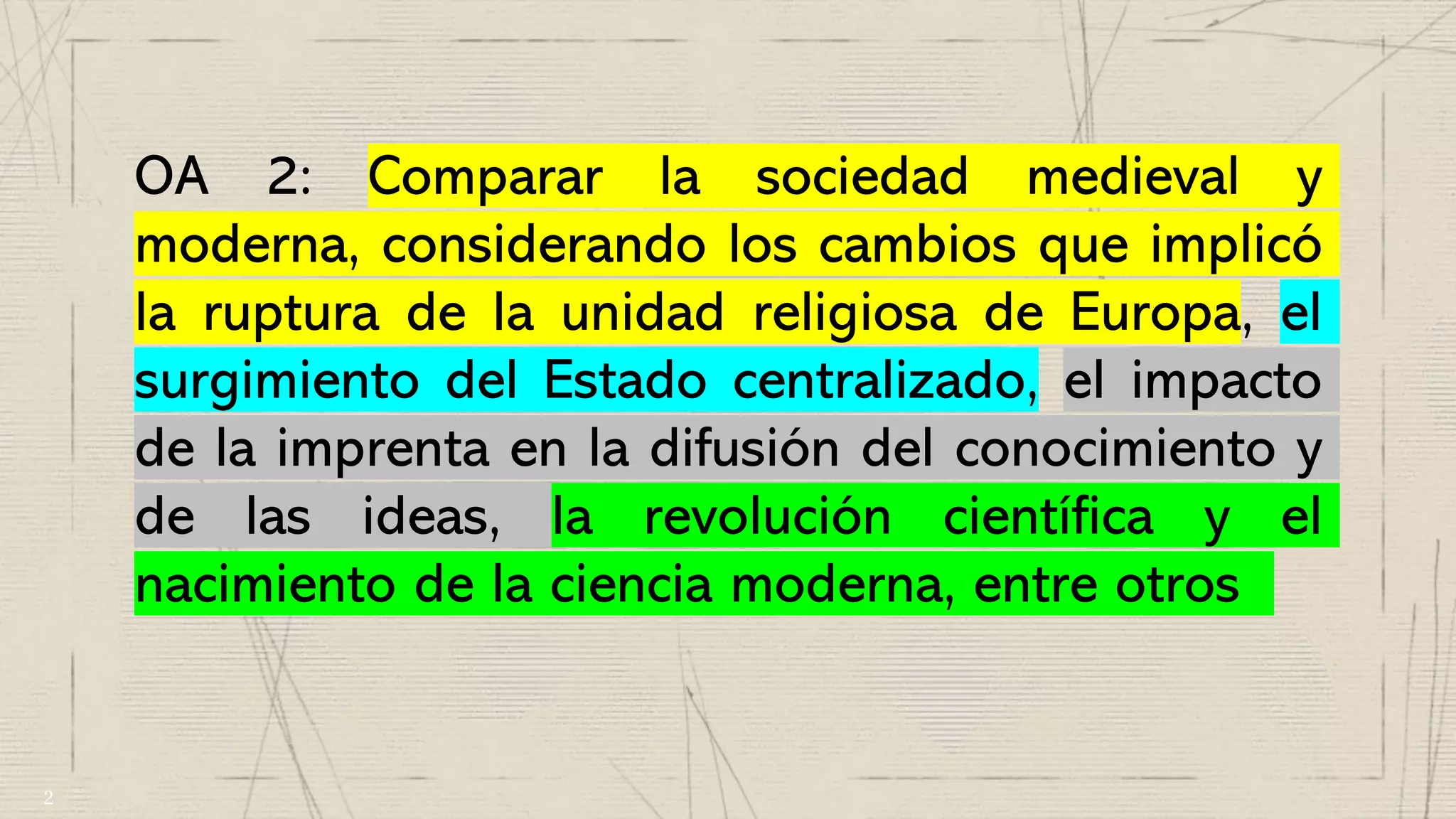 Clase comparacion edad media y edad moderna | PPTX