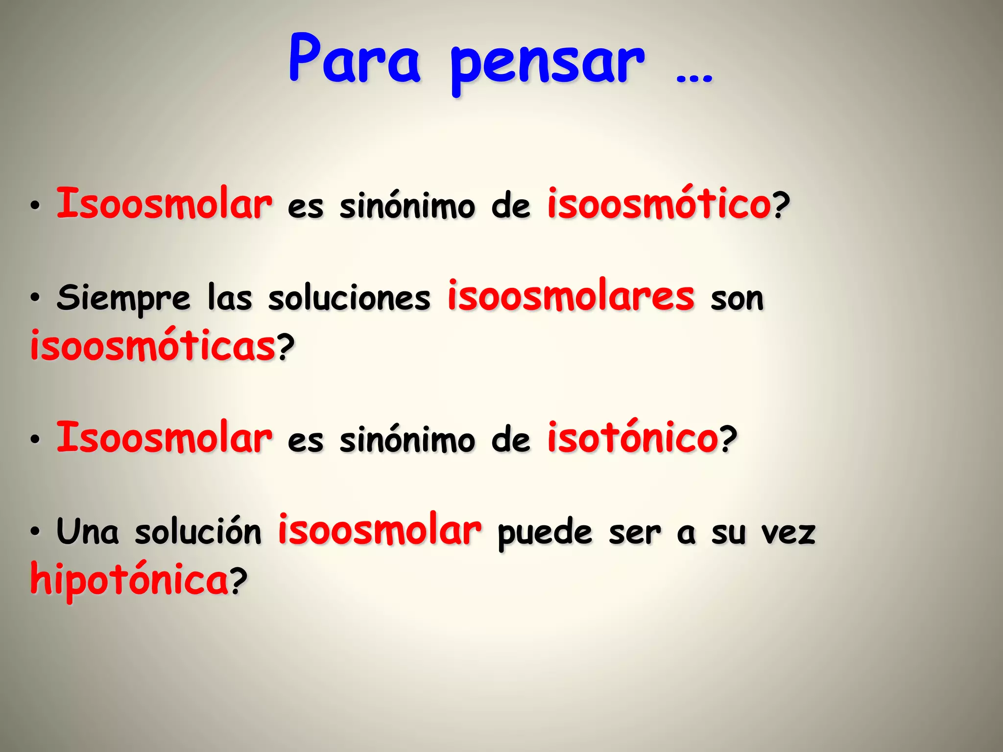 Clase comportamiento osmotico (1) | PPTX