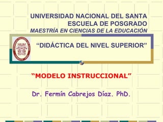 Clase Conf. 4. MODELO INSTRUCCIONAL (1).ppt