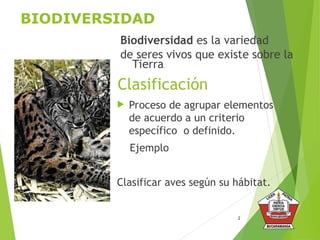 CLASE DE BIOLOGÍA - CLASIFICACIÓN DE LOS SERES VIVOS.ppt