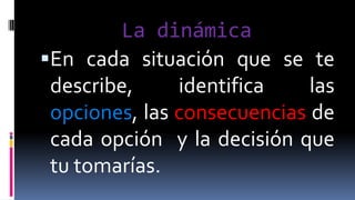 Clase decisiones y consecuencias | PPTX