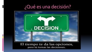 Clase decisiones y consecuencias | PPTX