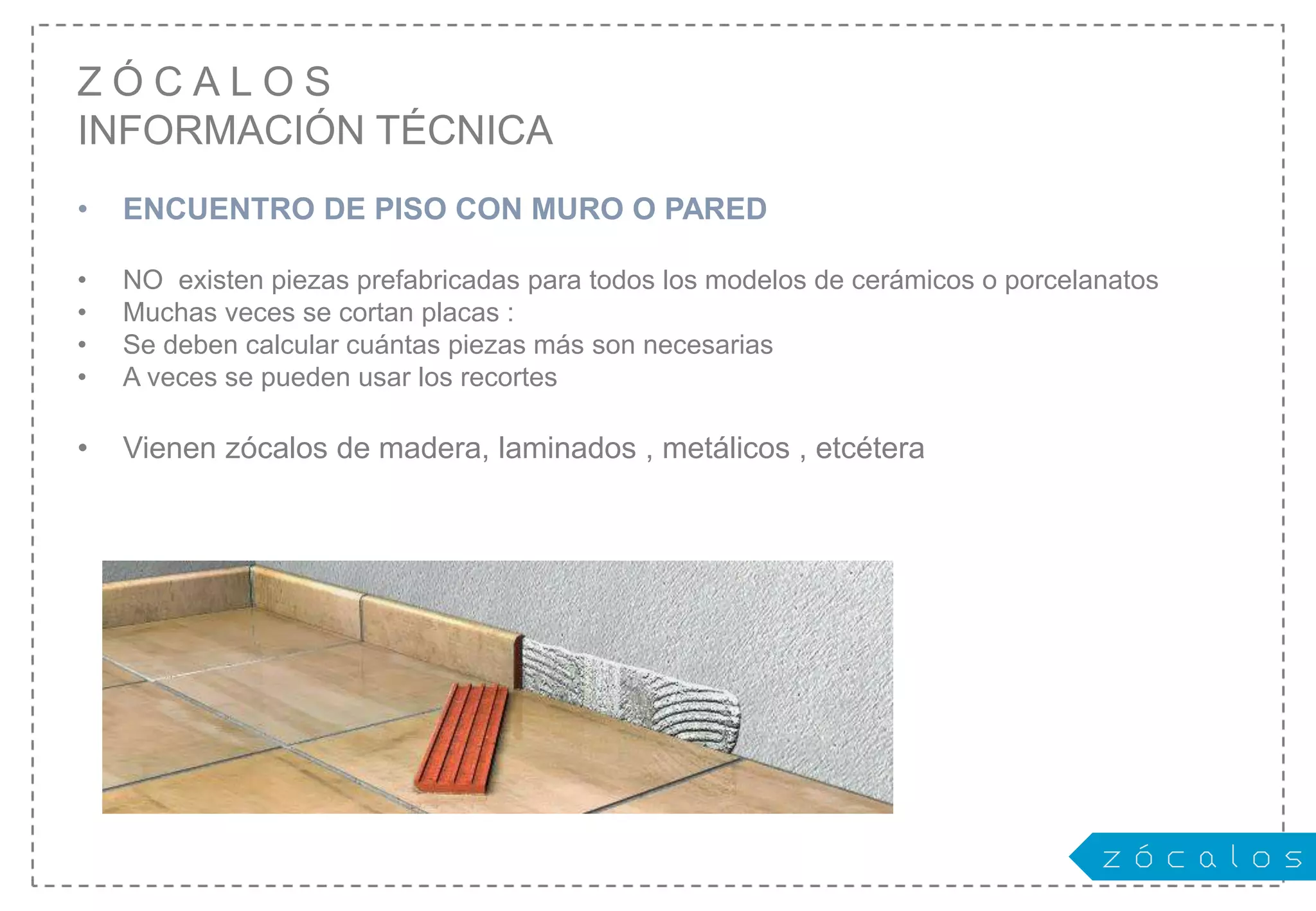 Clase Detalles Zocalos y Molduras | PPT | Descarga Gratuita