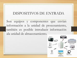 Clase de dispositivos de entrada y salida | PPTX