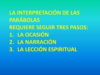 Las Parábolas | PPTX