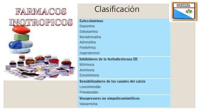 Clase de inotropicos