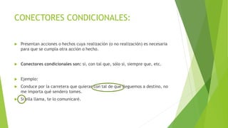 Clase de lengua y literatura conectores | PPTX