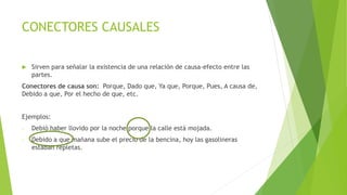 Clase de lengua y literatura conectores | PPTX