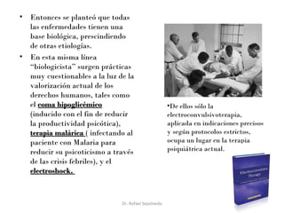 Modelos de atencion en salud mental 2013 | PPT