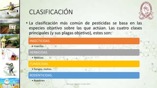 Clase de plaguicidas | PPTX