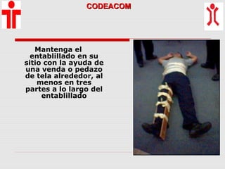 Clase de primeros auxilios | PPT
