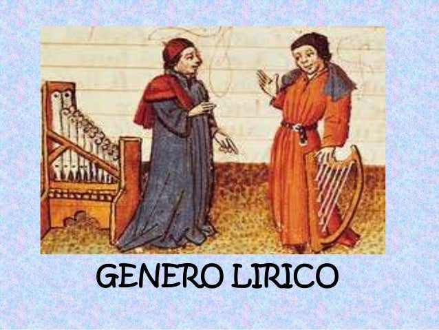 GENERO LIRICO GENERO LIRICO