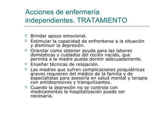 Cuidados de enfermería en el puerperio | PPT